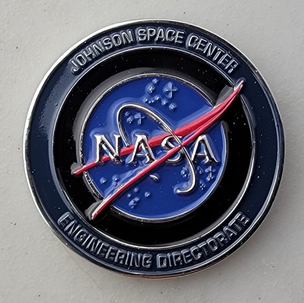 NASA – JOHNSON SPACE CENTER – Challenge Coin – challenge-coins.com